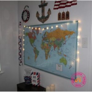 Creating a Deployment Wall & Other Activities for Military Families