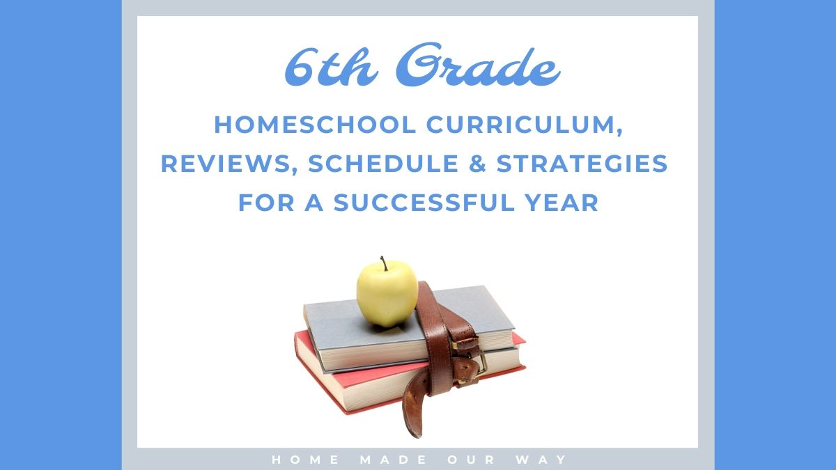 6th Grade Schedule For Homeschool Strategies You Can Use