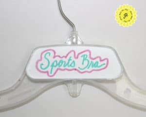 How to Create a Simple, Pretty, and *Free Bra Organizer