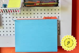 Homework Station - How to Create and Organize One for Your Kids