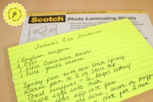 How to Organize Print and Written Recipes