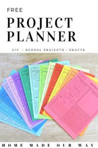 Project Planner Printable [Free PDF for Your Creative Ideas]