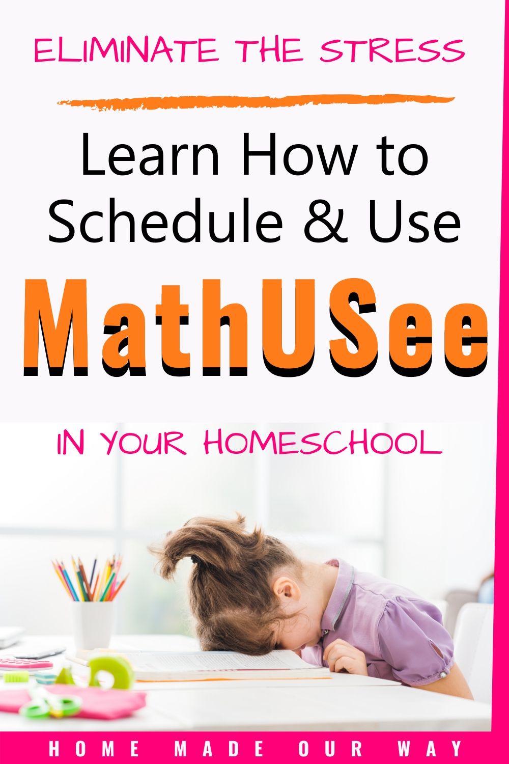 Math-U-See: How to Schedule & Use in Your Homeschool