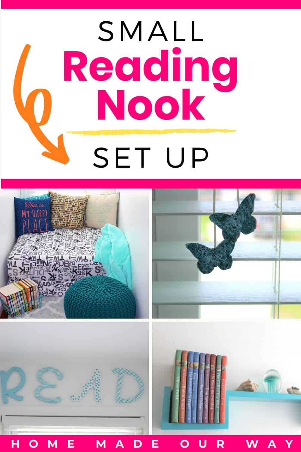 How to Create a Reading Nook Out of a Small Space