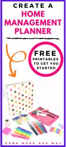 Home Management Binder - Get Your Family Organized