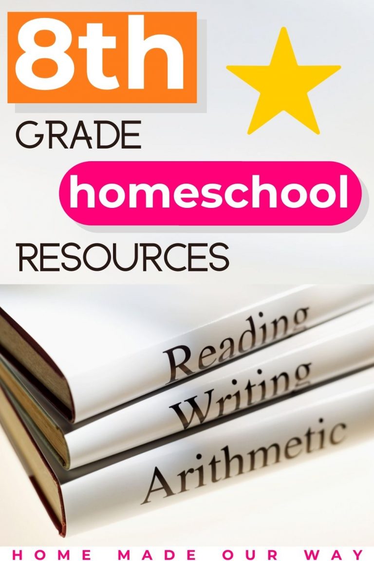 8th-Grade Homeschool Curriculum - Over 14 Resources
