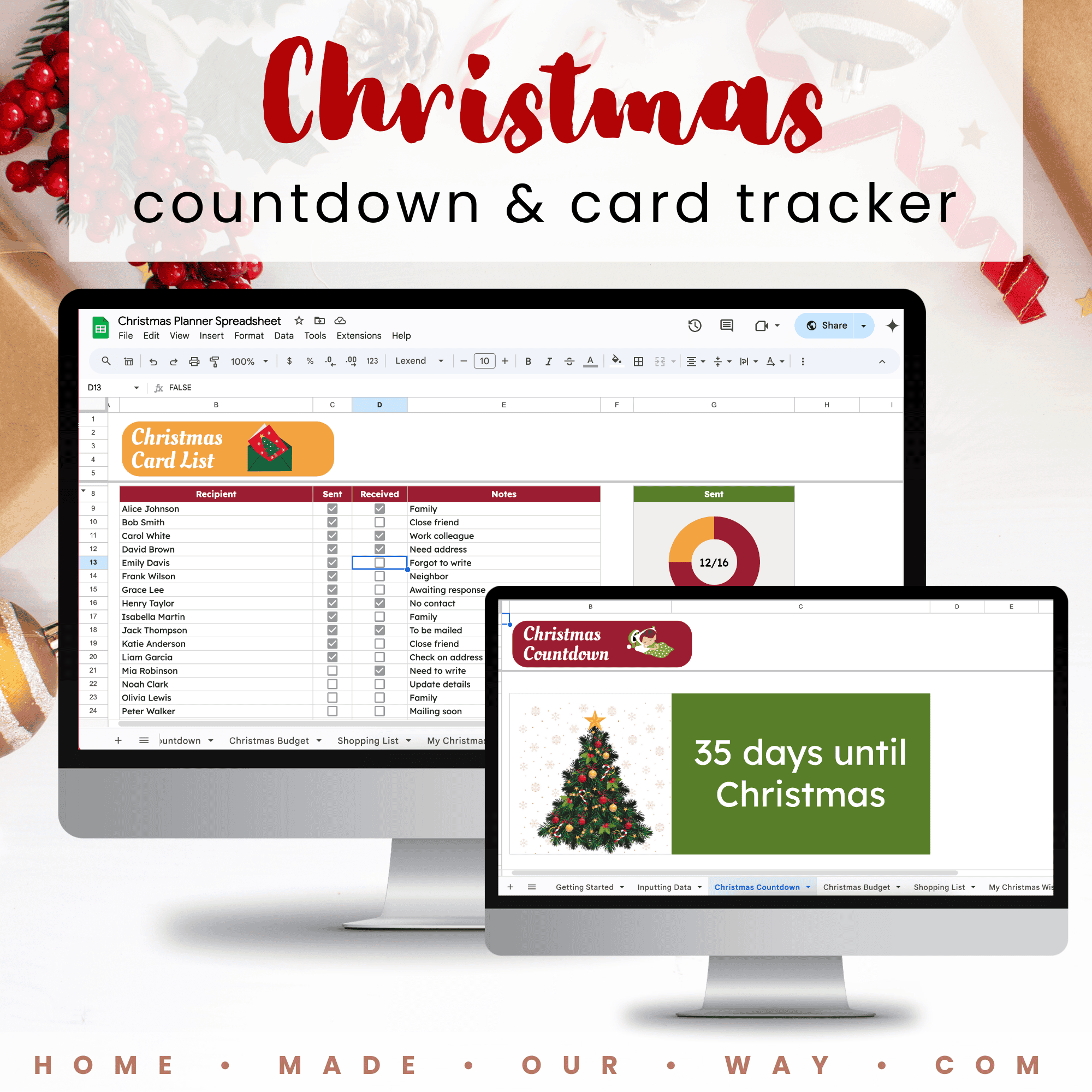 Thank You for Signing Up for Our Freebies at Home Made Our Way